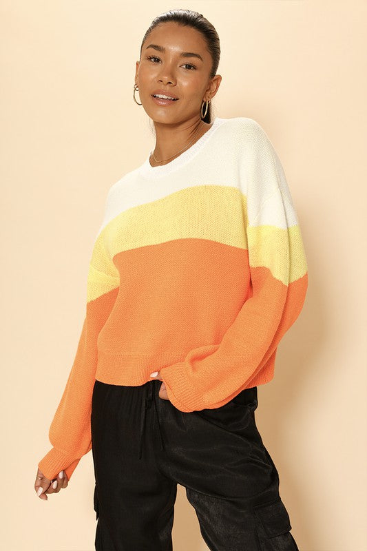 Candy Corn Sweater | KRIFFA